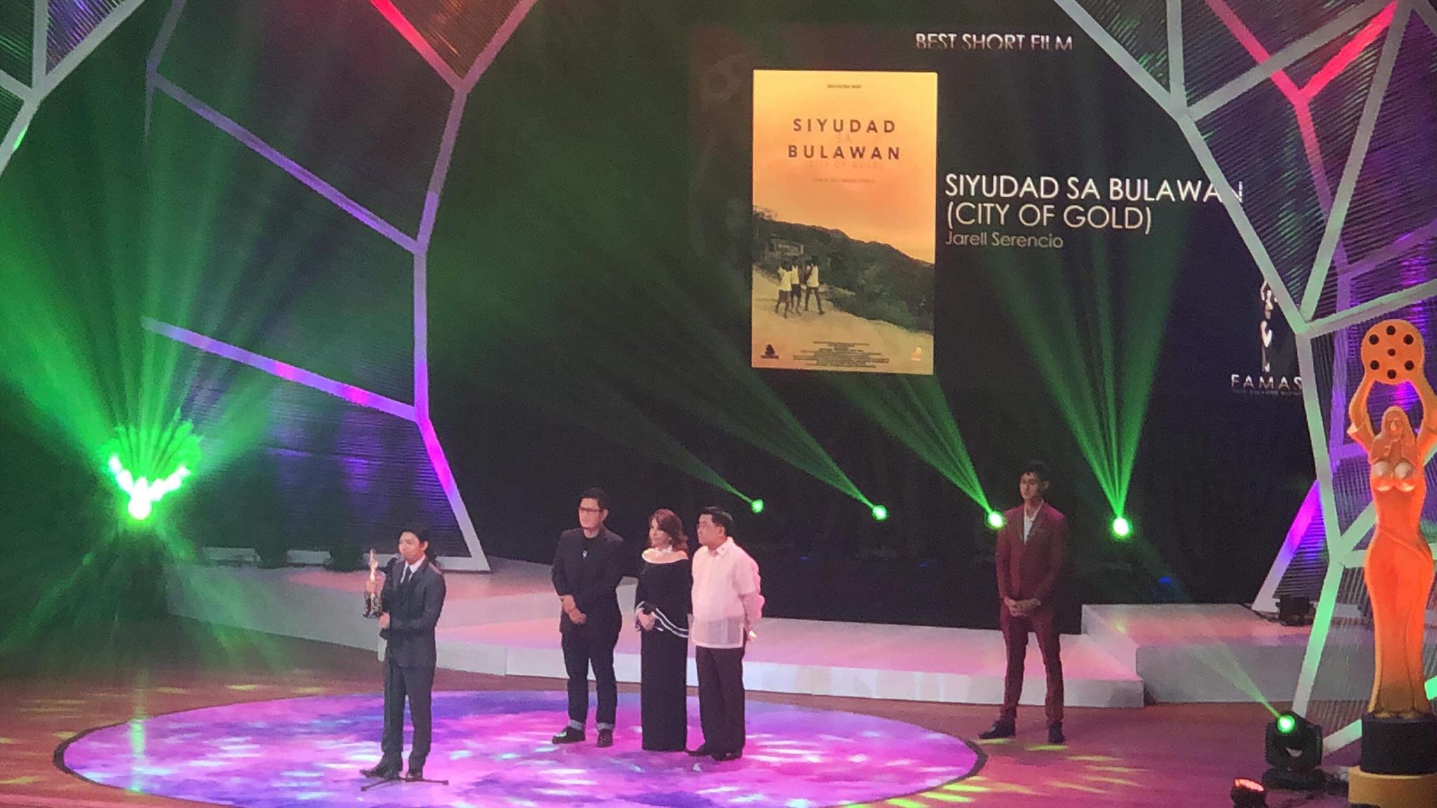 Dabawenyo Filmmaker Wins Famas – MAN OVERBOARD